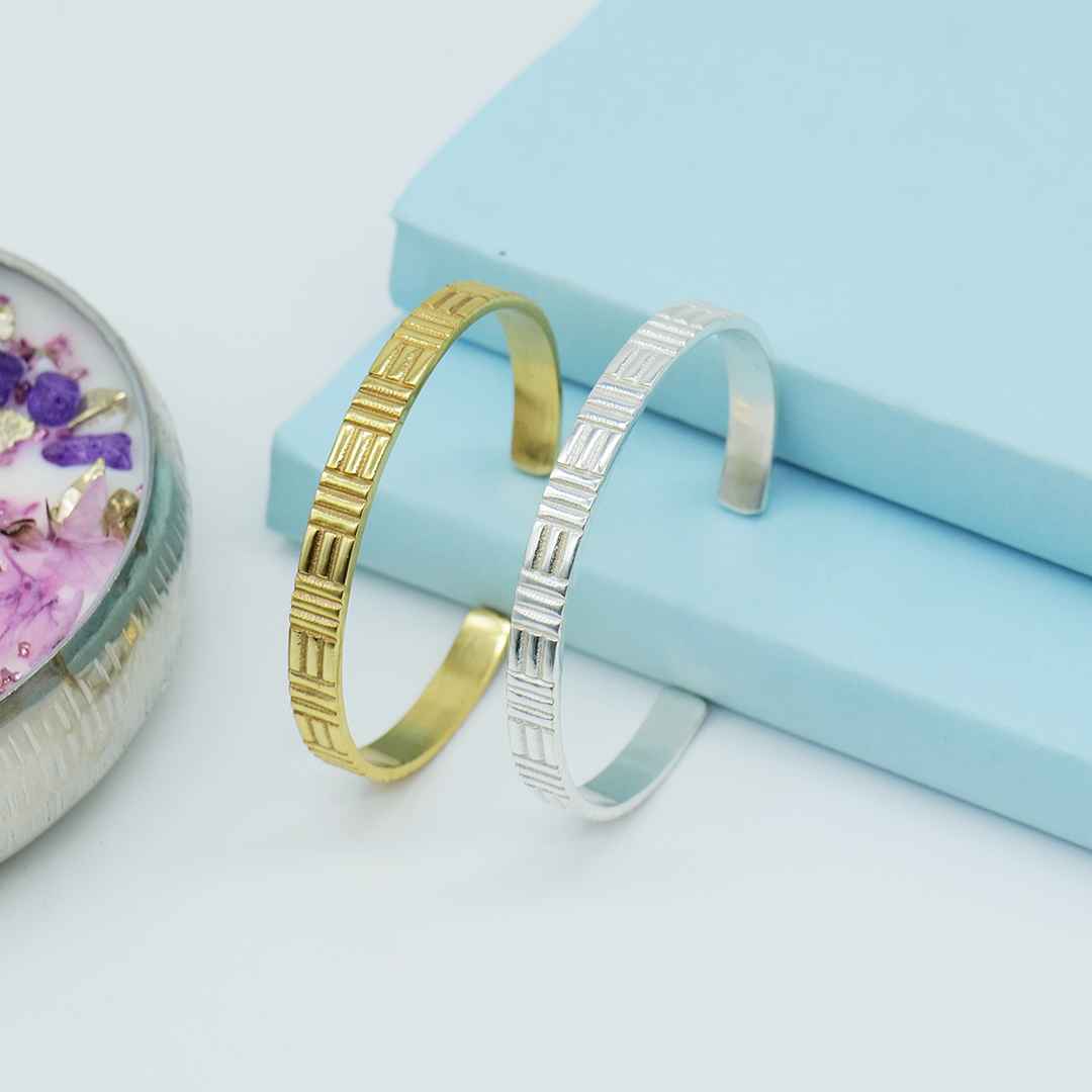 Brass Bangle Stackable – SADGI